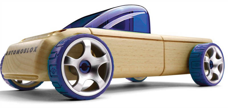 Wooden Cars|Automoblox Minis|Lime Tree Kids