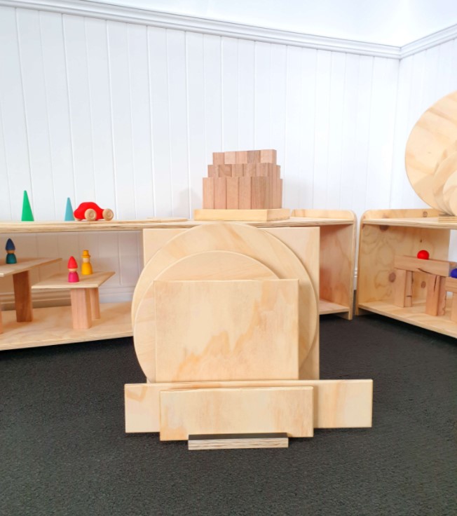 Australian Made Wooden Building Blocks, Building Platforms and Archway ...