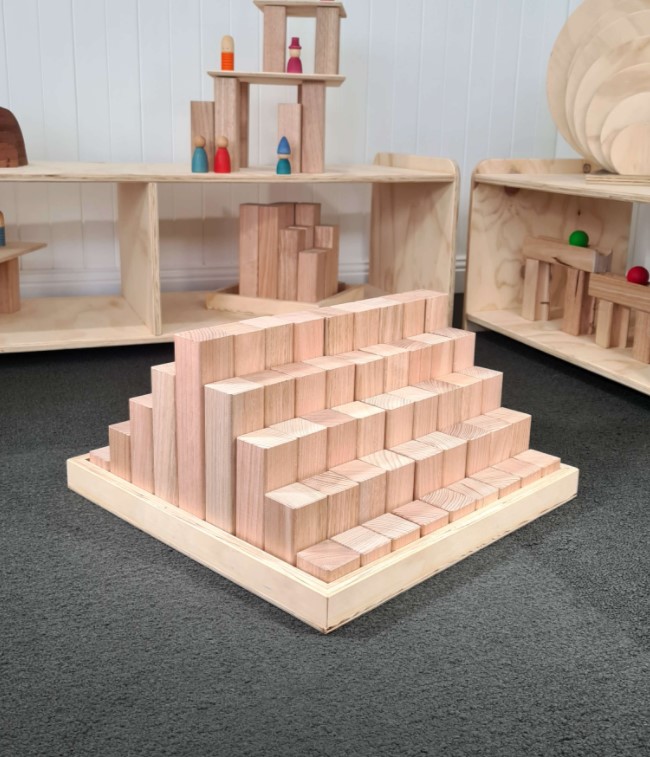 Australian Made Wooden Building Blocks, Building Platforms and Archway ...