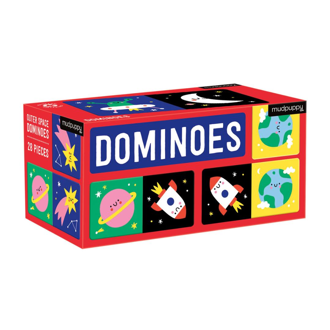 Mudpuppy Dominoes – Outer Space