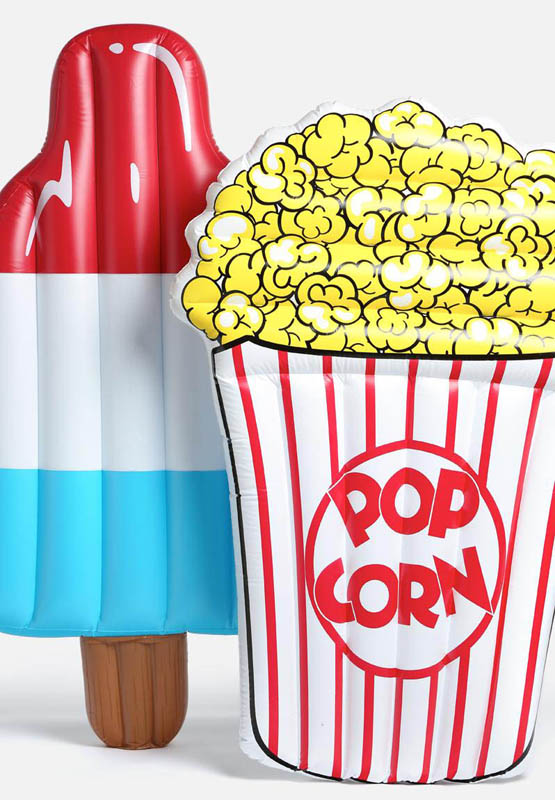 ECD Giant Inflatable Pop Corn Pool Float