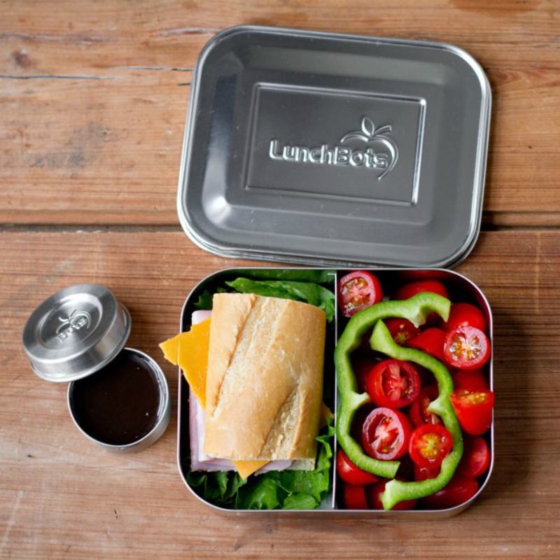 Lunchbots Classic Duo Stainless Steel