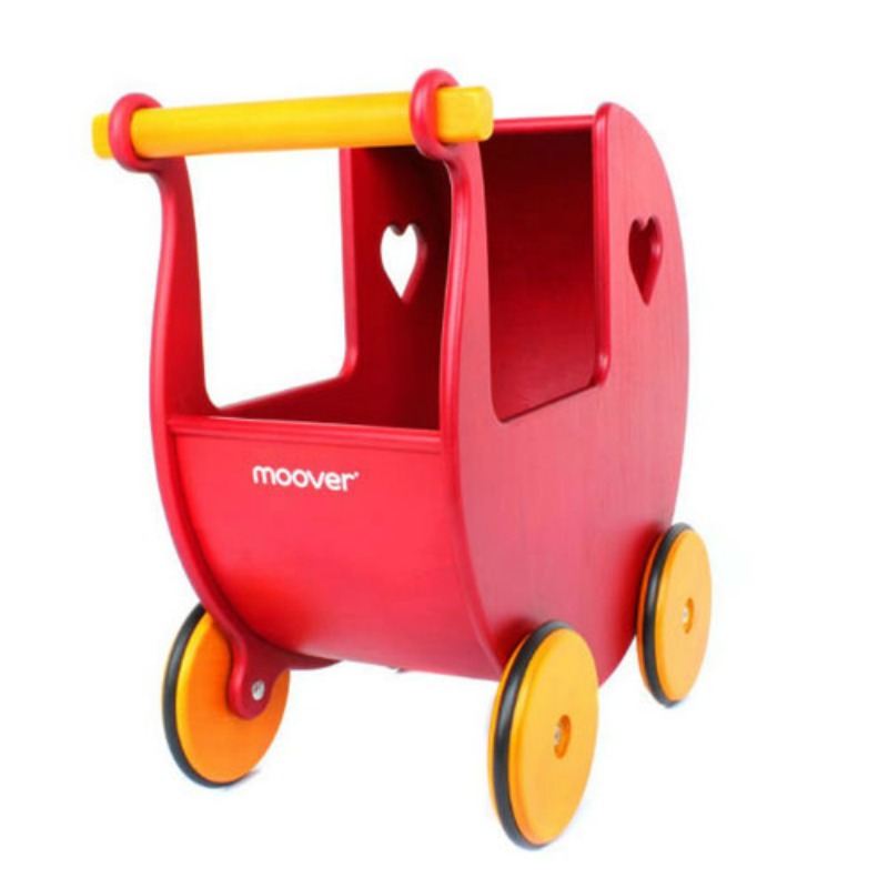 Moover Toys Red Doll's Pram