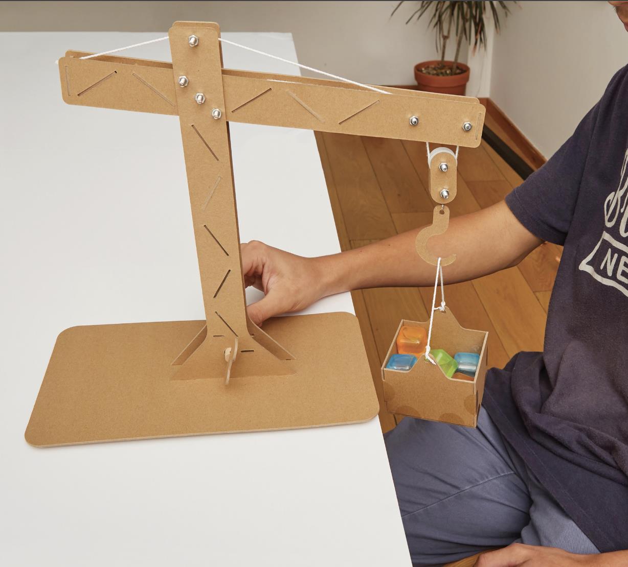 Newtons Lab Pulley Crane Kit