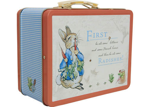 Peter Rabbit Tin Lunch Box