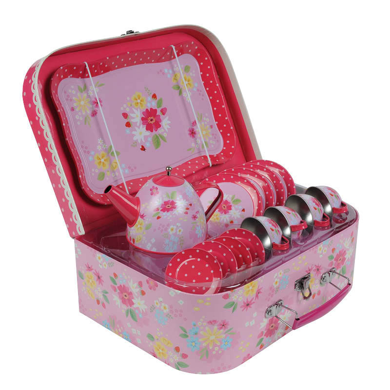 Tiger Tribe Vintage Tea Set - Strawberry