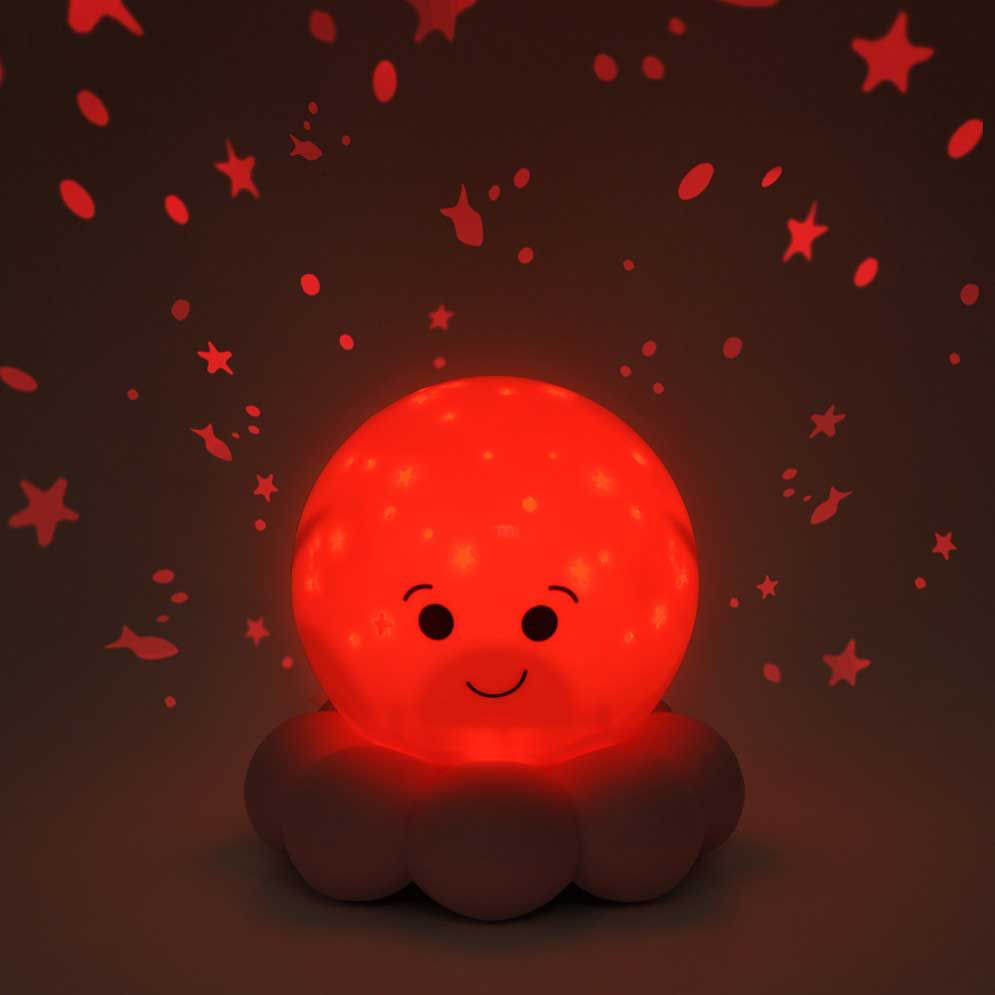 Cloud B Twinkles Octo Pink Night Light